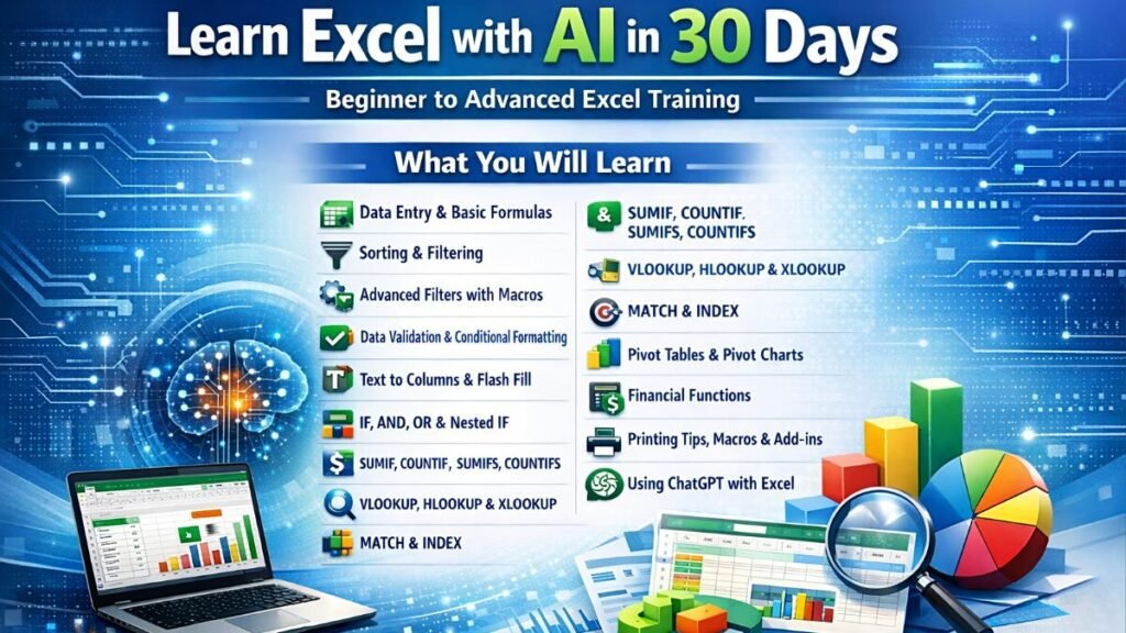 Lesson 1 MS Excel का परिचय Introduction to Excel... UNIQUE INSTITUTE OF ...